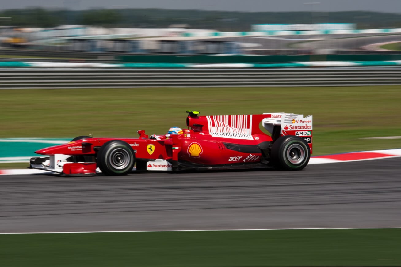 The Legendary Ferrari F10 Showcased at the Formula 1® Exhibition ...